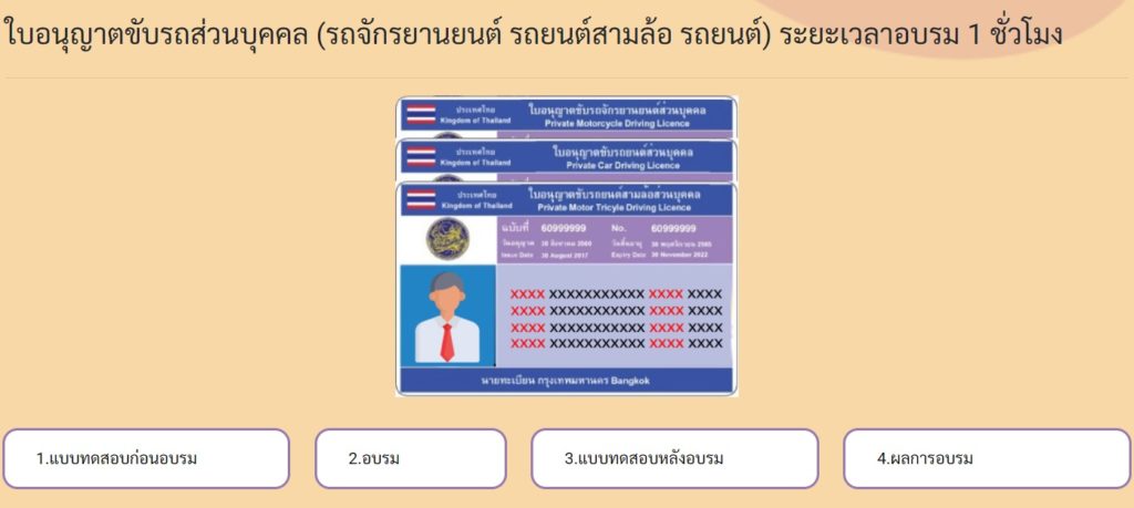 อบรมต่อใบขับขี่ออนไลน์ 2566 DLT e-Learning - CARSOME Thailand